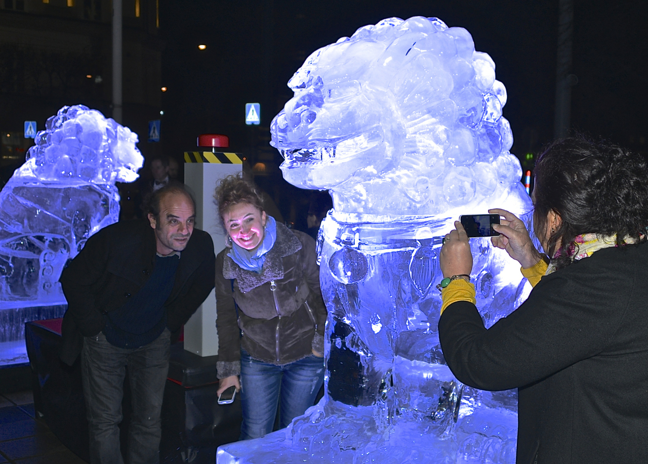 Winterfest Ice Sculptures On The Common - Amherst Indy