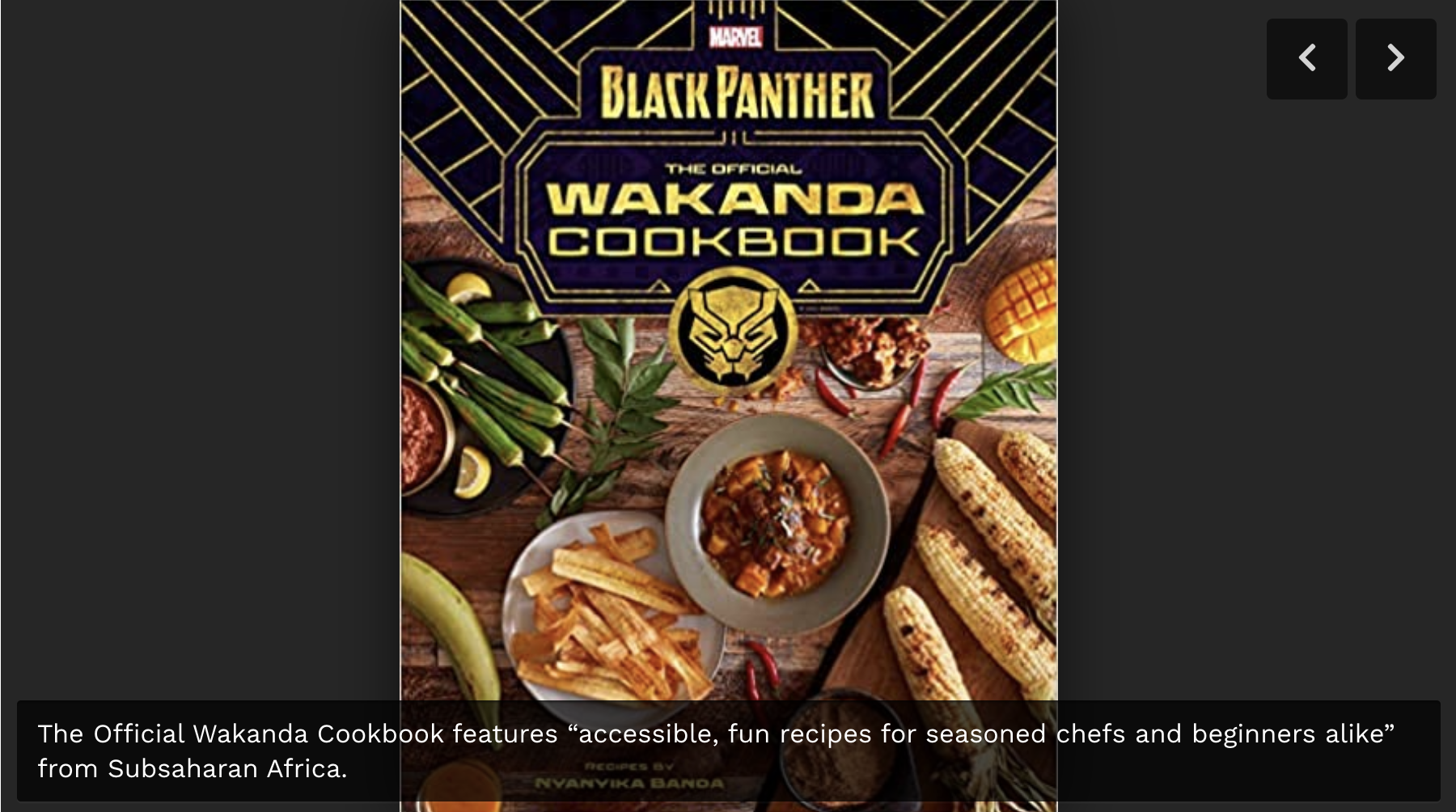 Eat Like King T’challa: Amherst’s Nyanyika Banda Publishes Wakanda ...