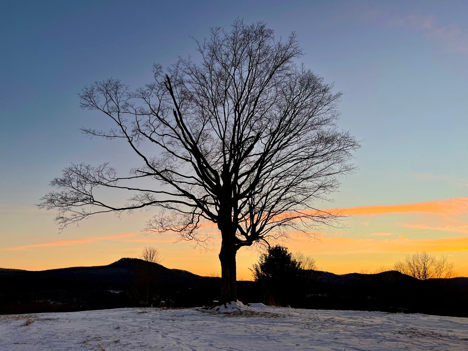 Photo Of The Week: Mt. Pollux At Dusk By Peggy Matthews-Nilsen ...