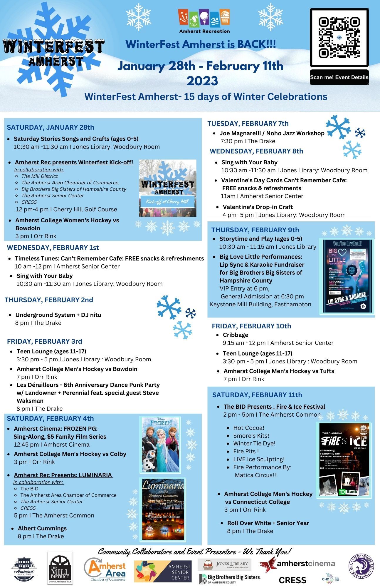 Fun And Hot Cocoa As Winterfest Returns For 2023 - Amherst Indy