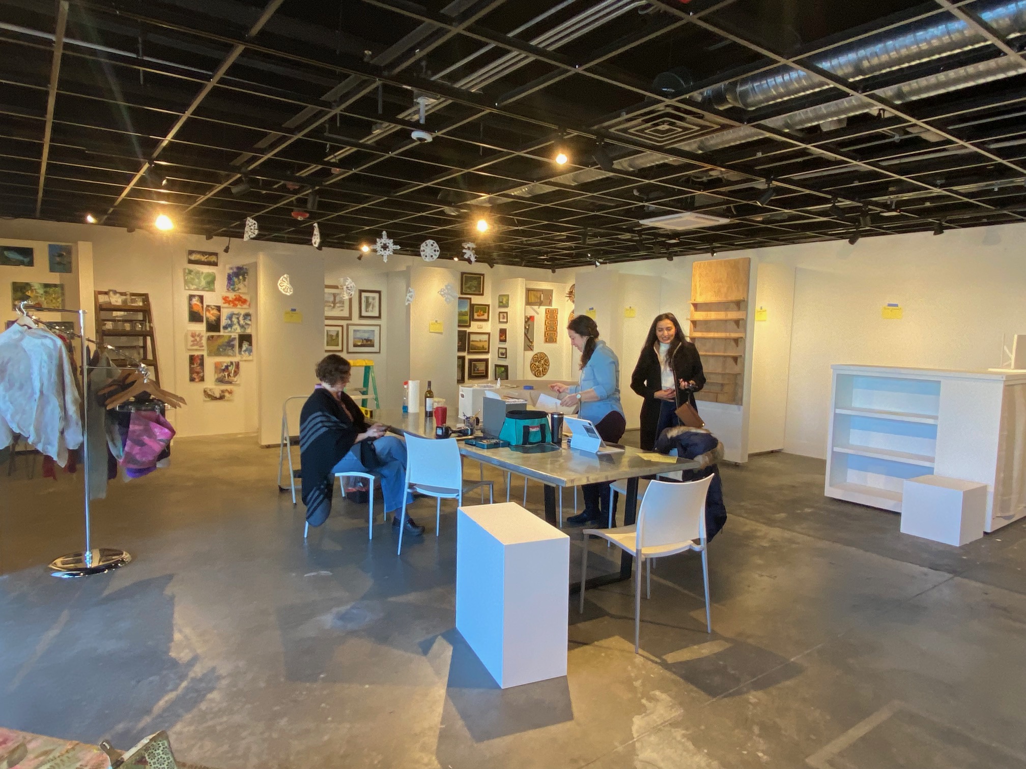 Full Gallery Change Over At Local Art Gallery In The Mill District ...