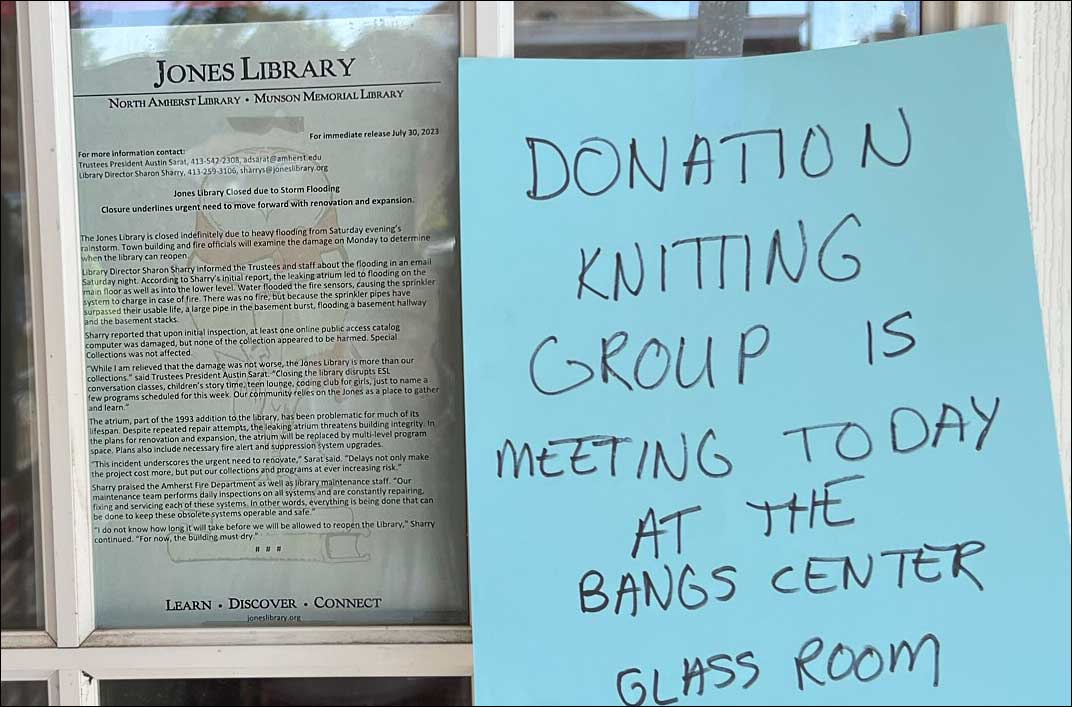 Deferred Maintenance Strikes Again As Leaks Force Jones Library Closure ...