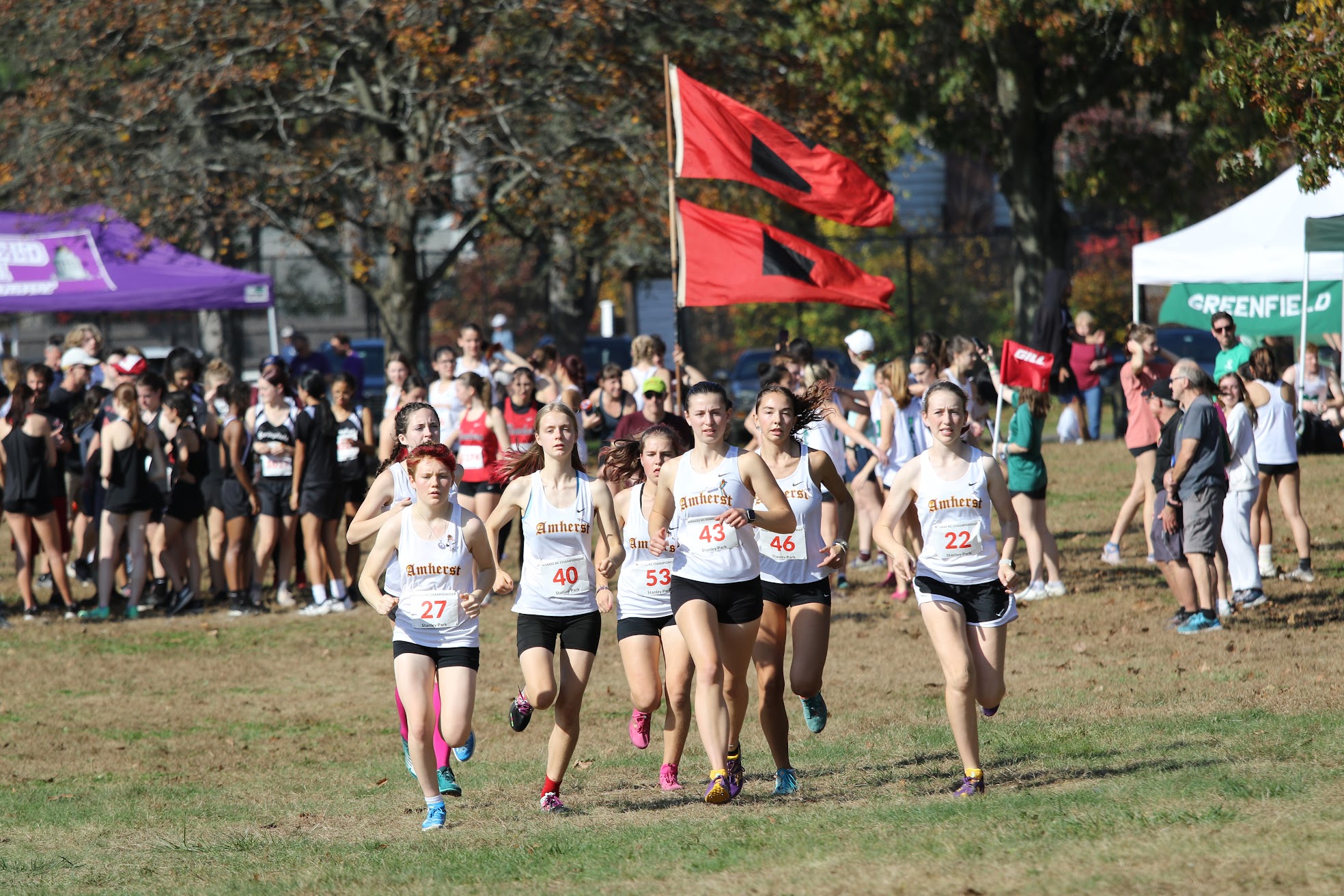 Amherst Girls XC Team Wins Class A Western Mass Championship - Amherst Indy
