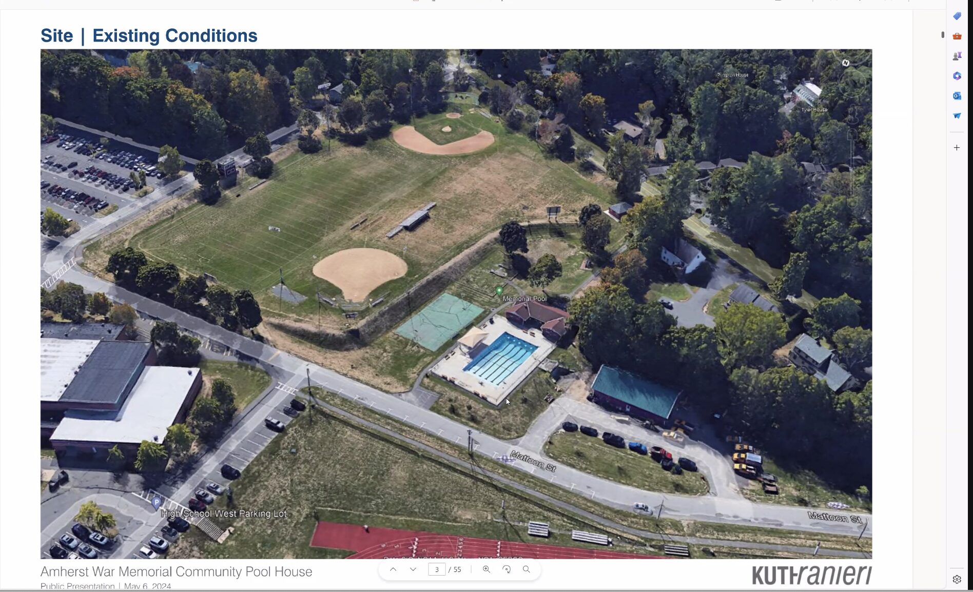 War Memorial Pool Redesign: A First Look - Amherst Indy