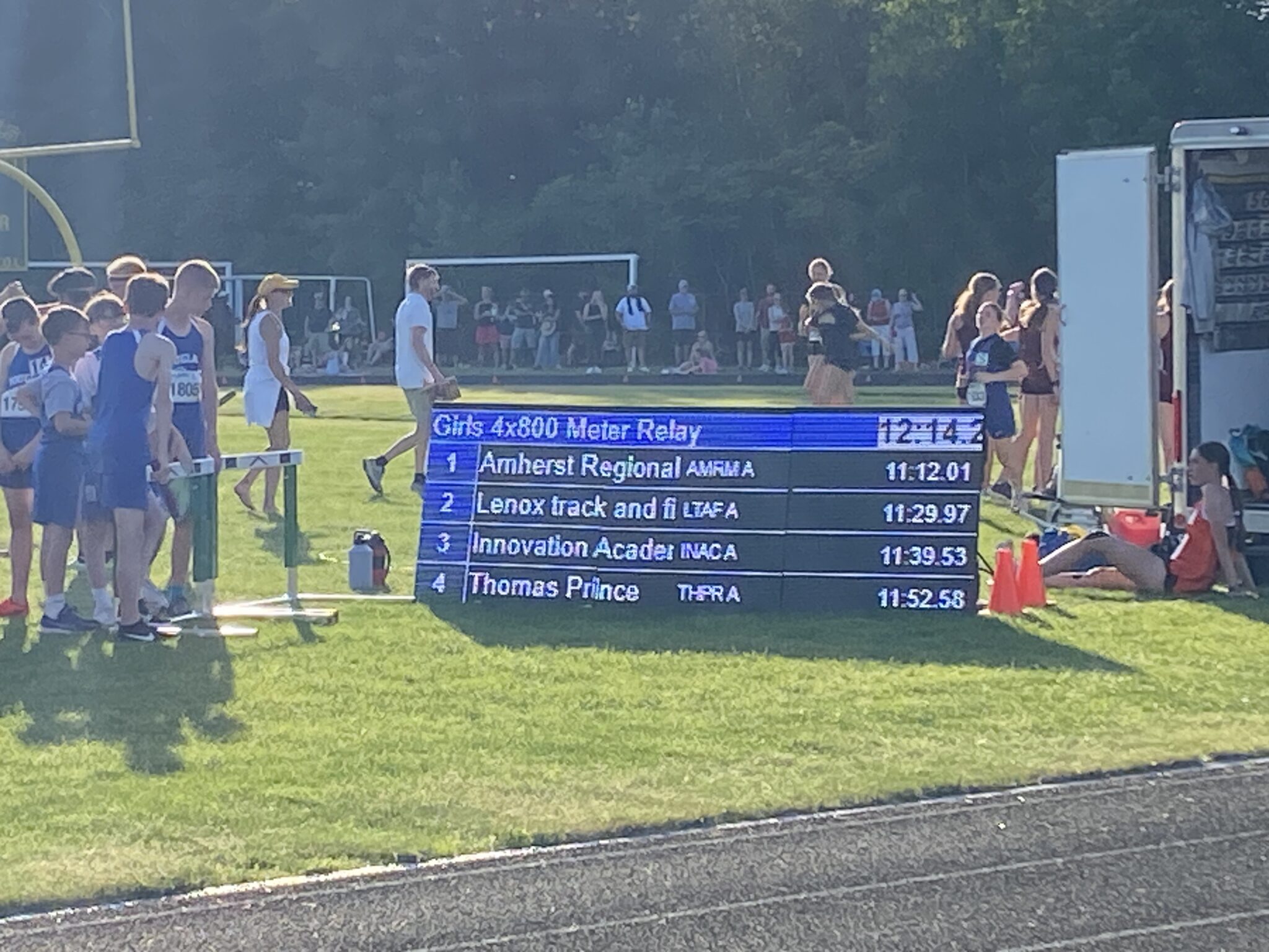 Girls Middle School Track Team Wins State Championship - Amherst Indy