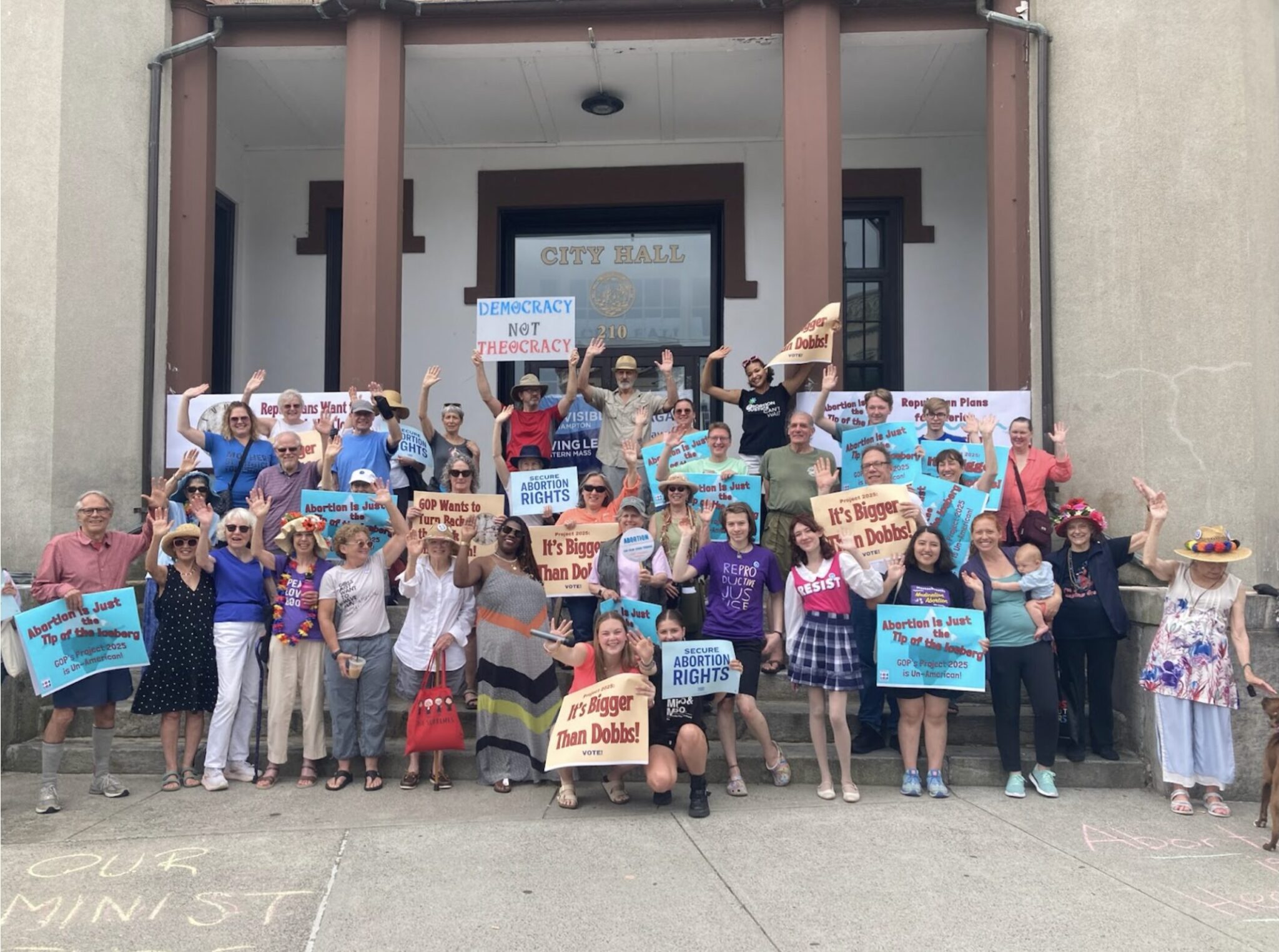 Activists Rally for Reproductive Freedom - Amherst Indy