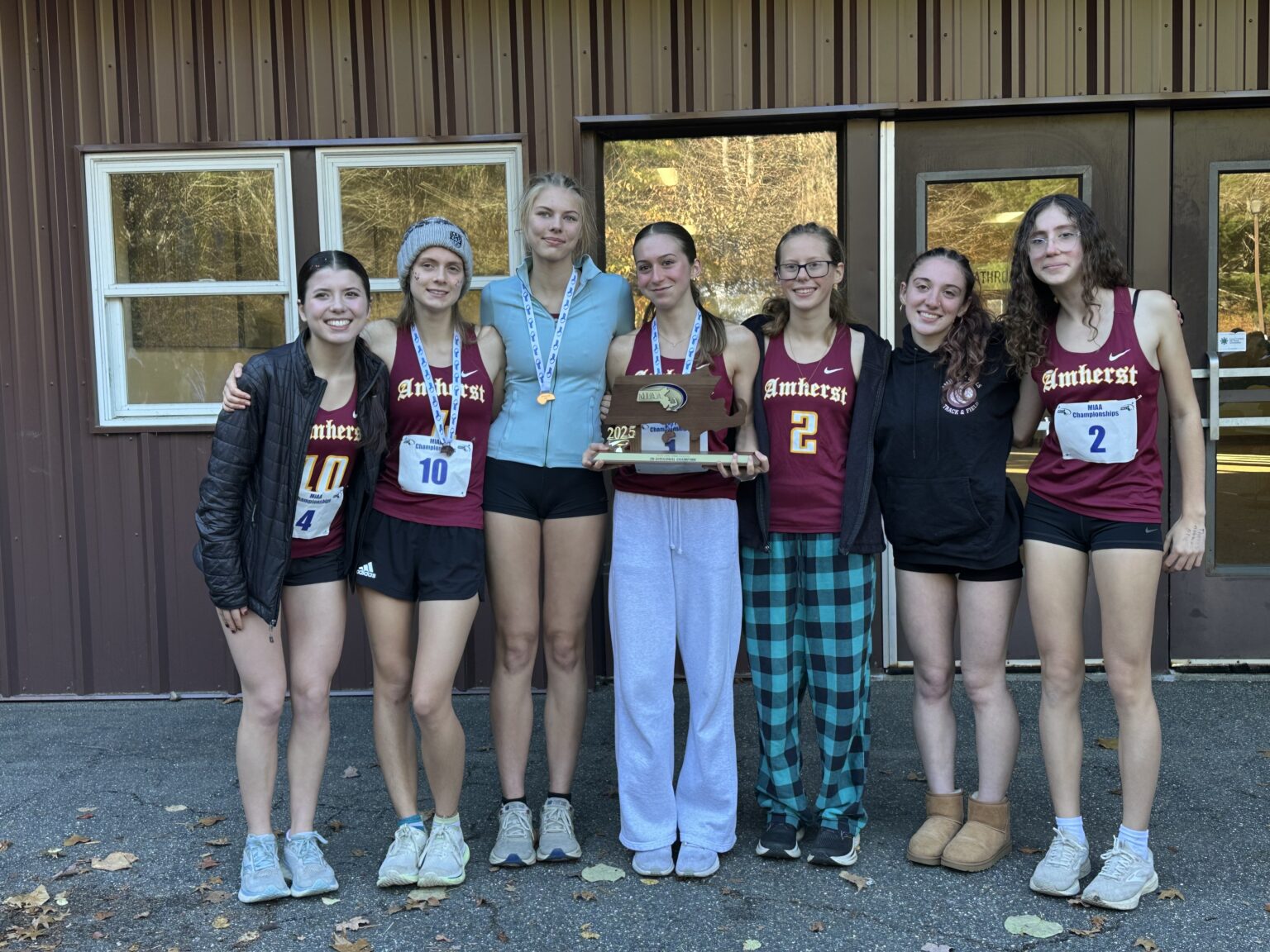 ARHS Girls Cross Country Team Repeats as Divisional Champion - Amherst Indy