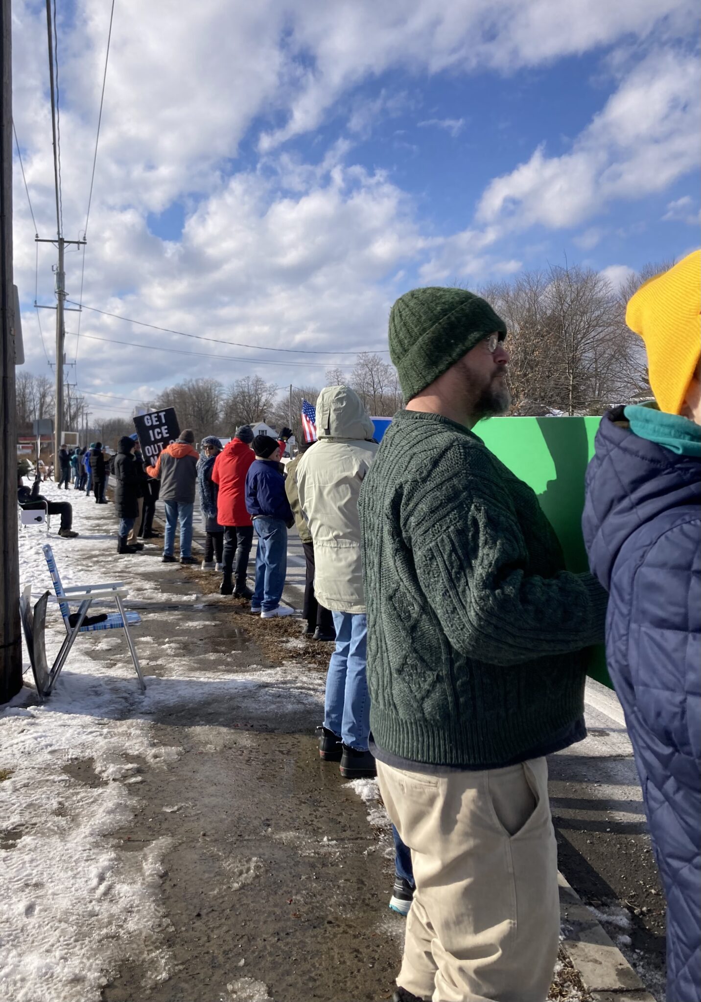 Photos of the Week: ICE Out for Good Standout in Hadley - Amherst Indy