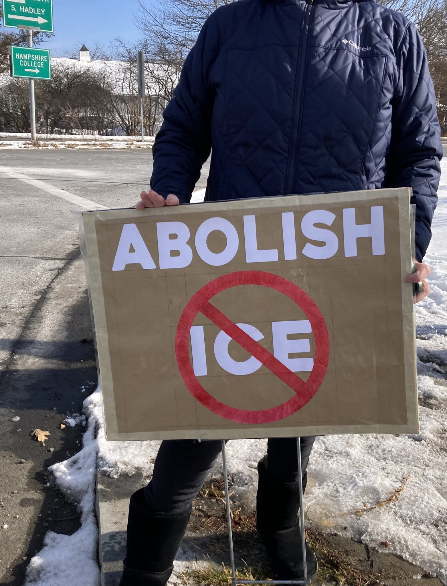 Photos of the Week: ICE Out for Good Standout in Hadley - Amherst Indy