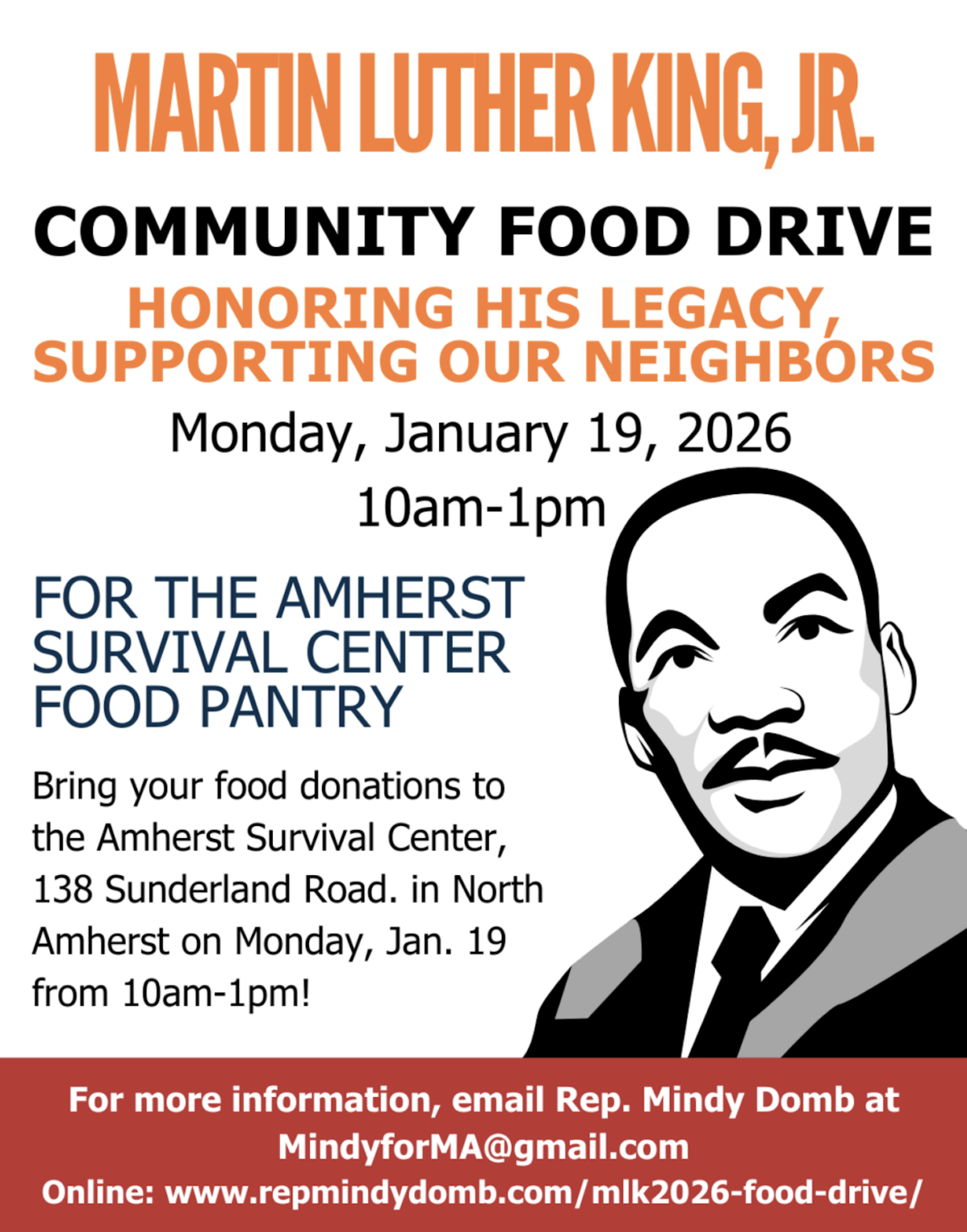 Second Annual Community Food Drive on MLK Day To Honor King’s Legacy ...